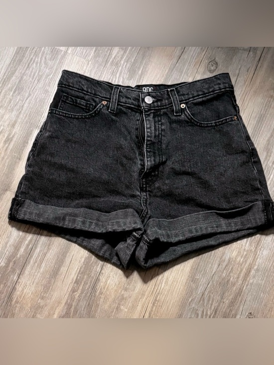 BDG | Shorts | Bdg Mom High Rise Black Jean Shorts | Poshmark